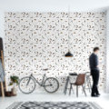 Fishing Rod & Reel Fish Theme Seamless Pattern Wallpaper | Zazzle