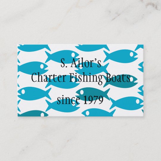 Fishing,seafood or ocean themed business card | Zazzle.com