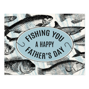 Funny Fishing Fathers Day Cards | Zazzle
