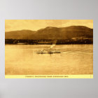 Newburgh New York 1900 Antique Panoramic Map Poster | Zazzle.com