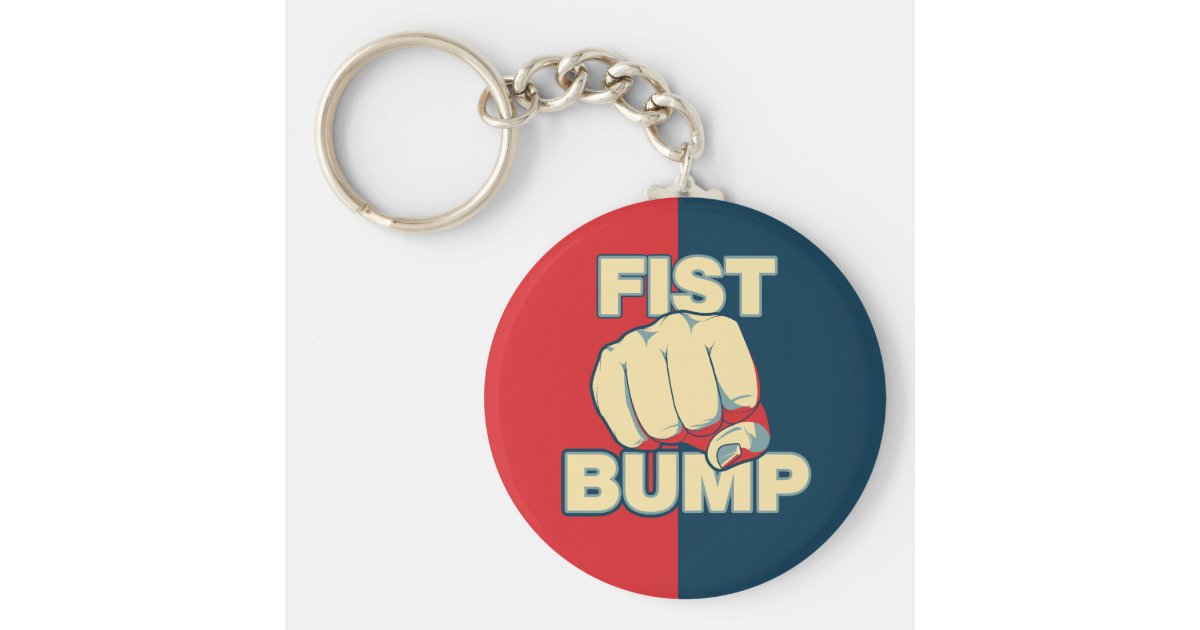 Fist Bump Keychain | Zazzle.com