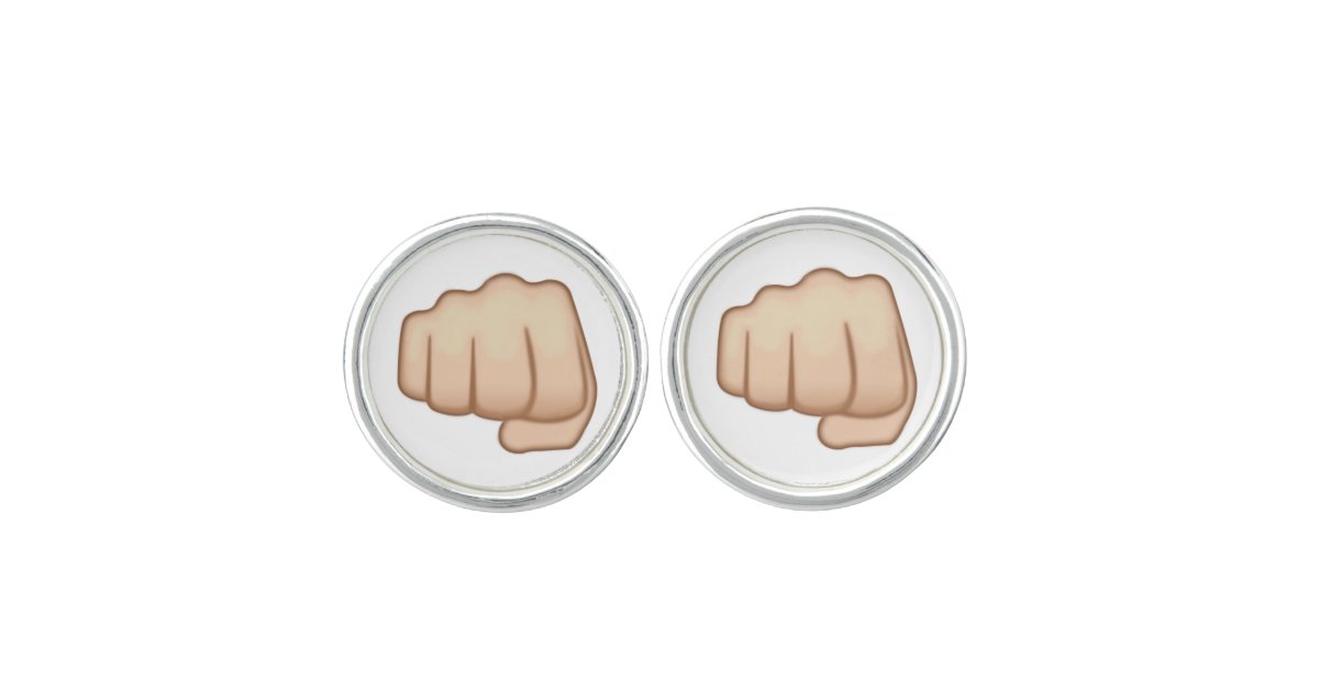 fisted-hand-sign-emoji-cufflinks-zazzle