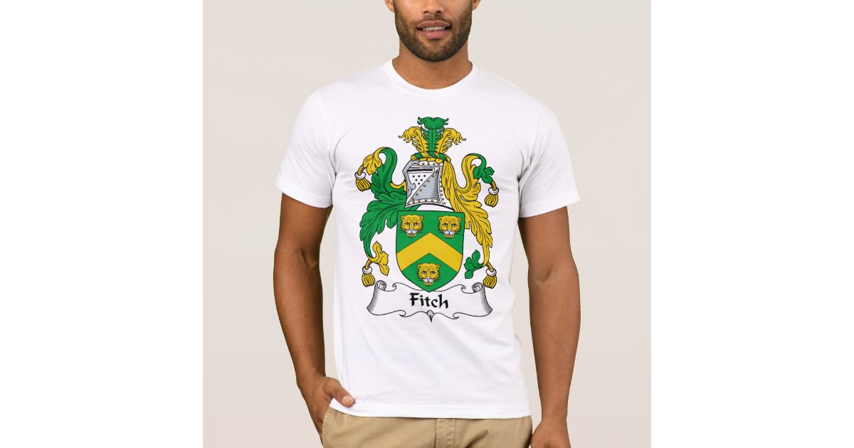 Fitch Family Crest T-Shirt | Zazzle