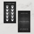 Fitness 10 Class Pass Card | Zazzle