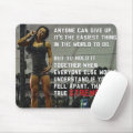 Fitness and Gym Motivation Mouse Pad | Zazzle