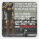 Fitness and Gym Motivation Square Sticker | Zazzle