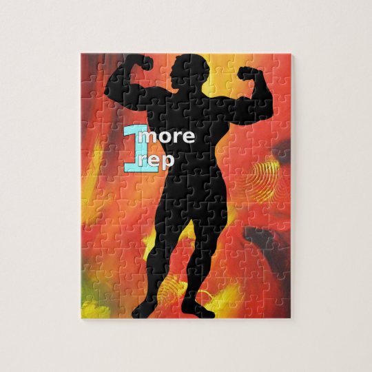 Fitness Bodybuilding Jigsaw Puzzle | Zazzle.com