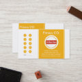 Fitness Business Card 10 Class Pass Template | Zazzle