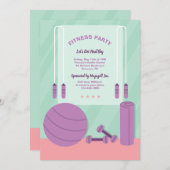Fitness Center Invitation | Zazzle