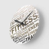 Fitness Center/Personal Trainer Wall Clock | Zazzle