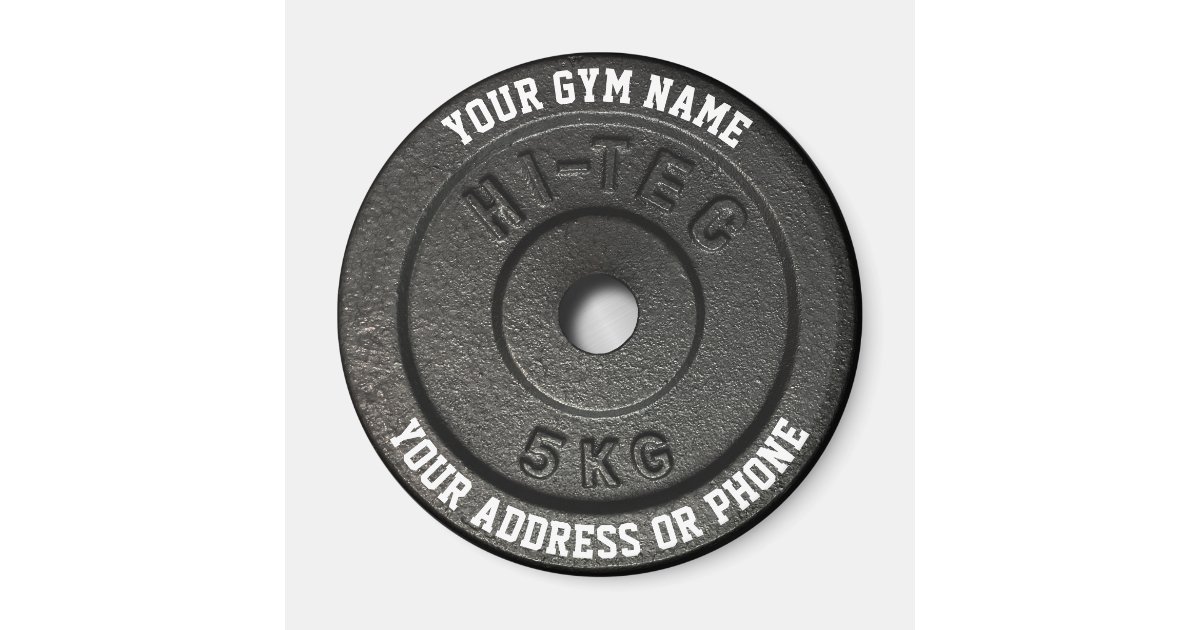 Fitness Instructor Gym Owner Gym Coach Workout Magnet | Zazzle