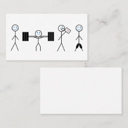 Fitness Personal Trainer Coach Business Card | Zazzle