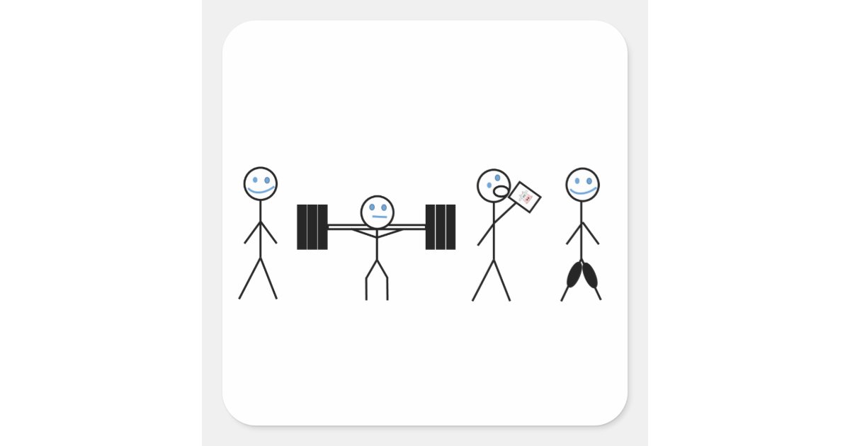 Fitness Personal Trainer Coach Sticker | Zazzle