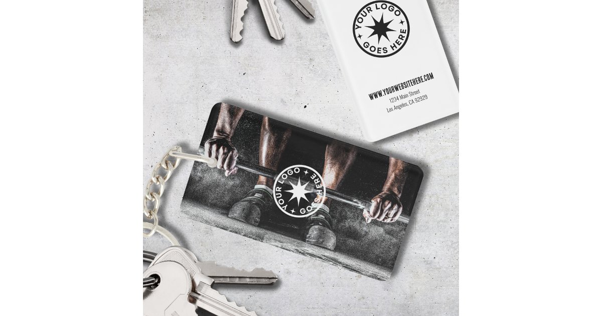Fitness Personal Trainer Gym Keychain | Zazzle