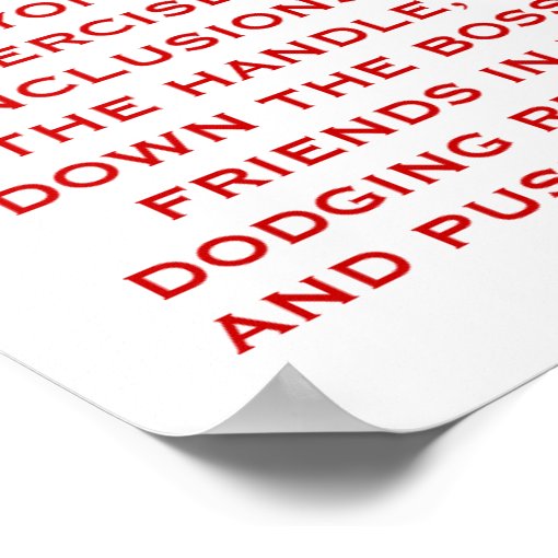 Fitness Program Notice Poster | Zazzle