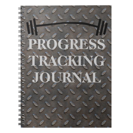 FITNESS PROGRESS TRACKING JOURNAL | Zazzle.com