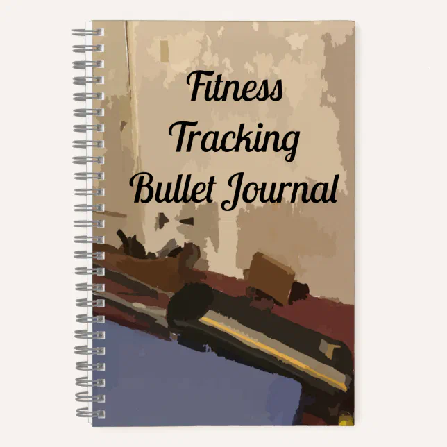 Fitness Tracking Bullet Journal | Zazzle