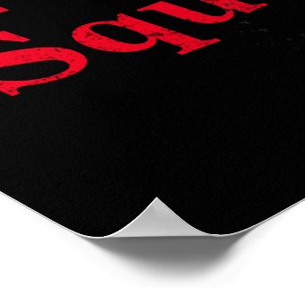 Fitness Training Cool Red Bold Texts GYM Workout Poster | Zazzle