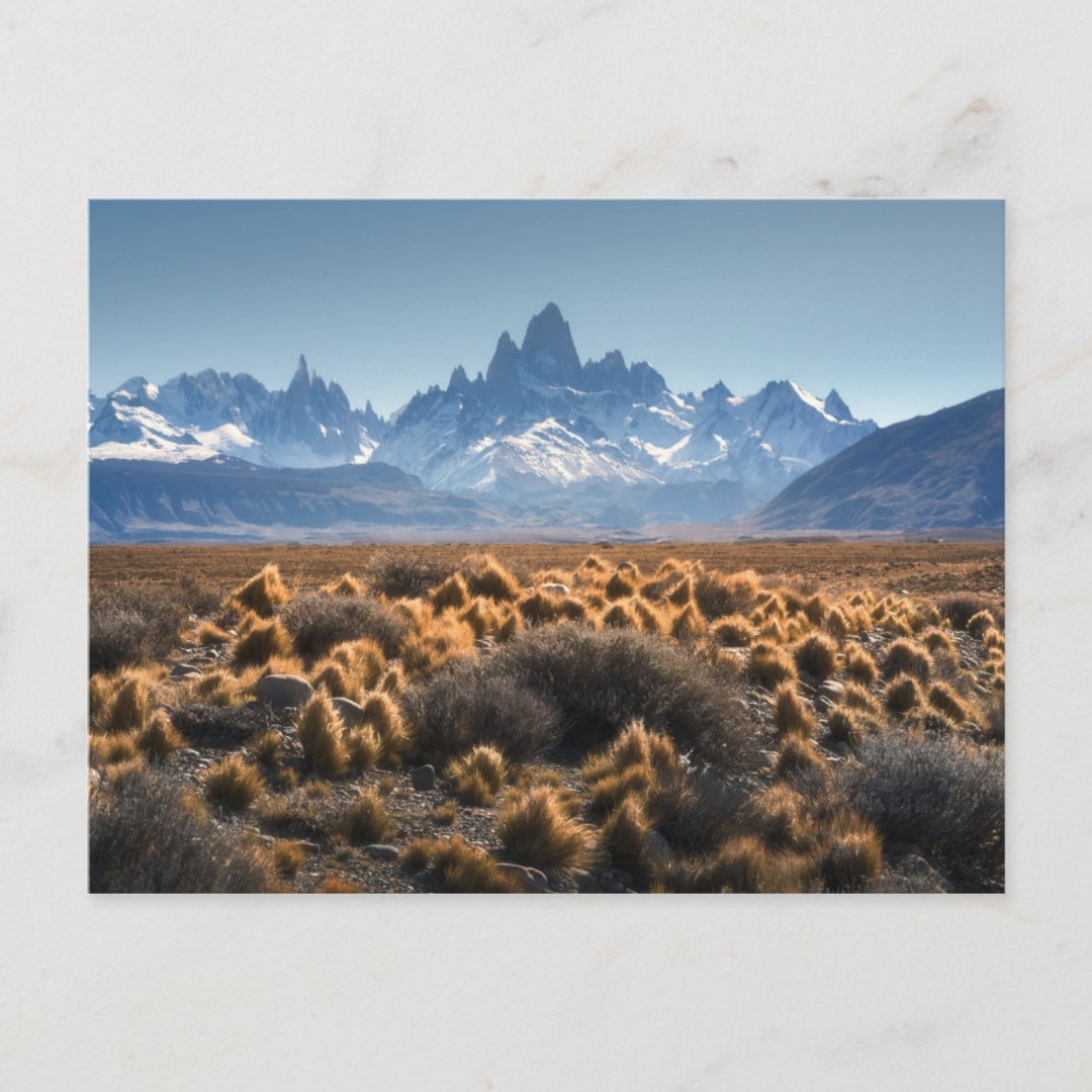 Fitz Roy, Patagonia, Argentina Postcard | Zazzle