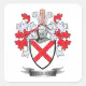 Fitzgerald Coat of Arms Square Sticker | Zazzle