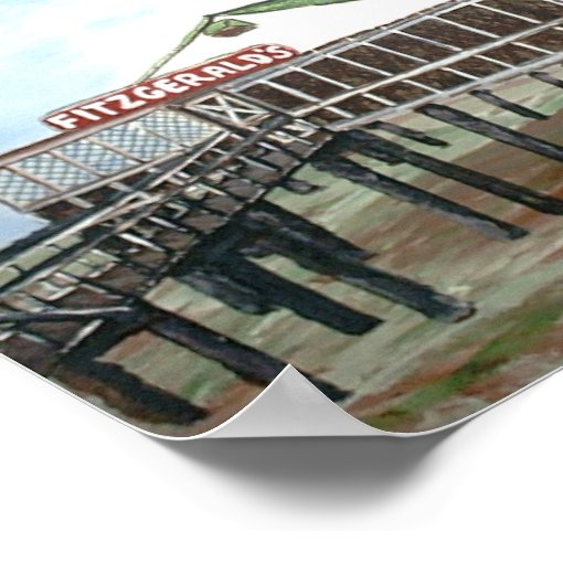 Fitzgerald's Poster | Zazzle