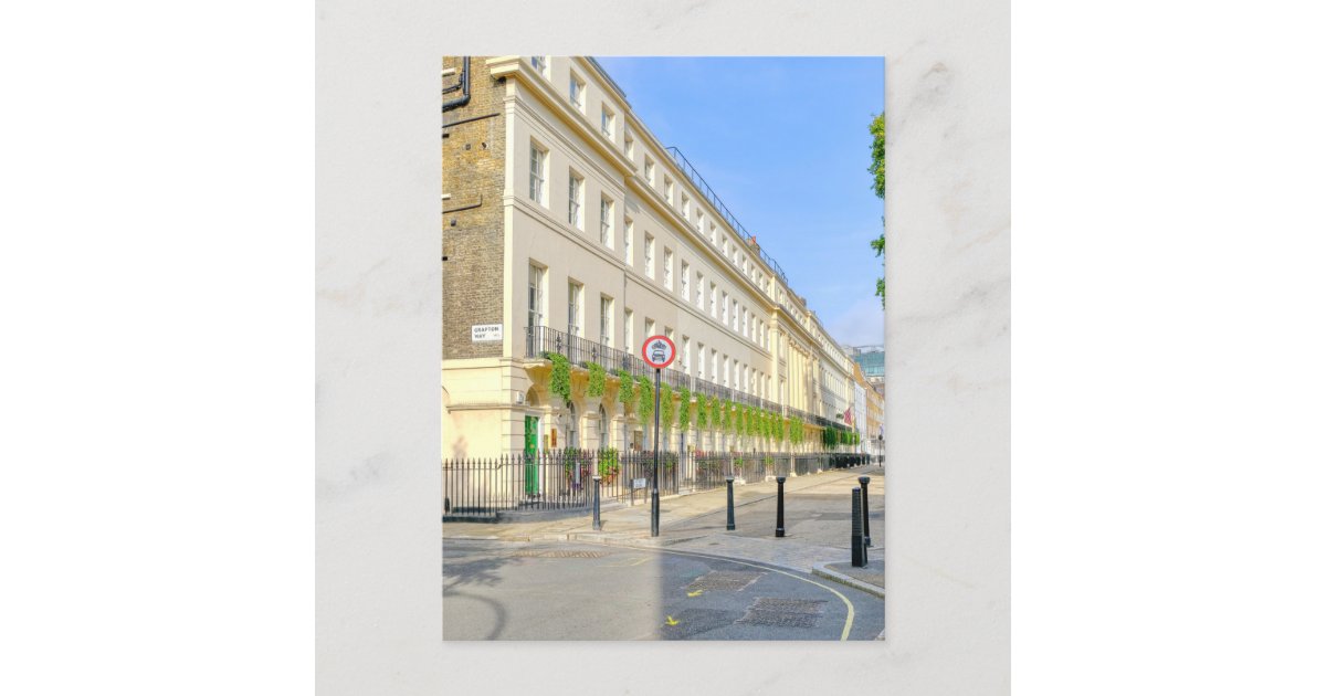 Fitzroy Square, Fitzrovia, London UK Postcard | Zazzle