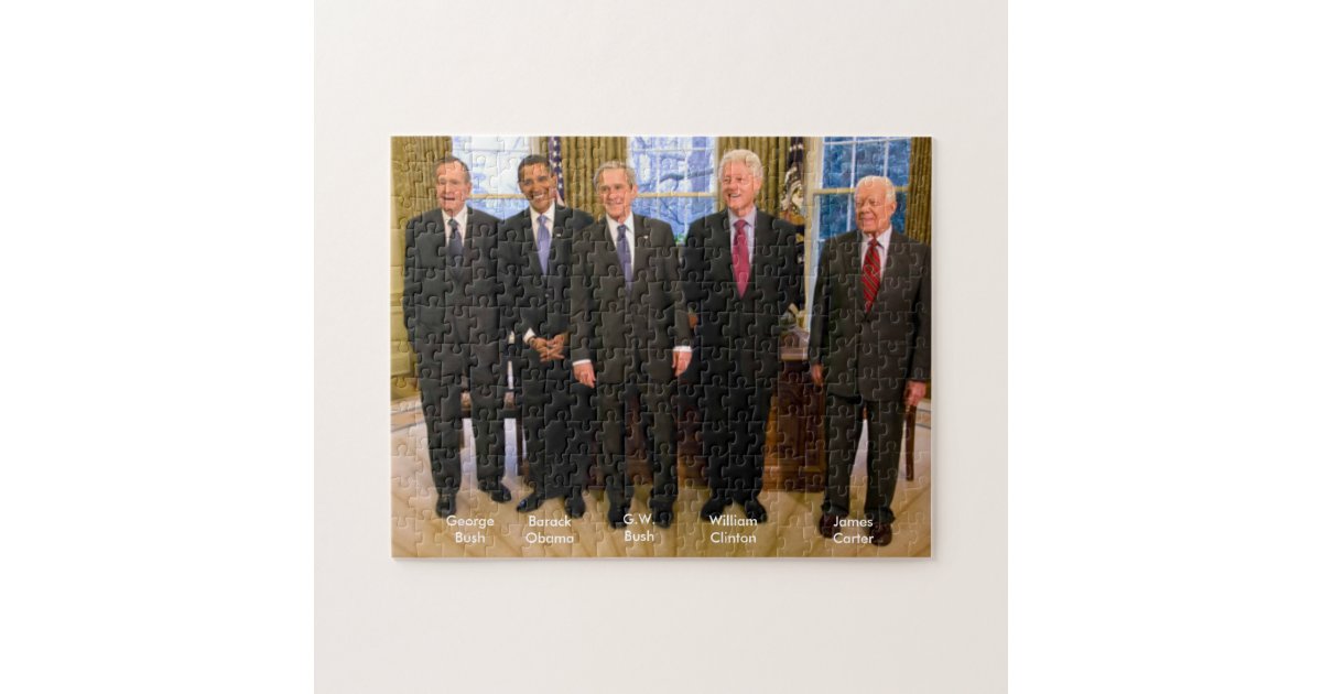 Five American Presidents Jigsaw Puzzle | Zazzle