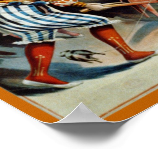 Five Clowns Poster | Zazzle