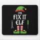 Fix It Elf Family Matching Group Christmas Mouse Pad | Zazzle