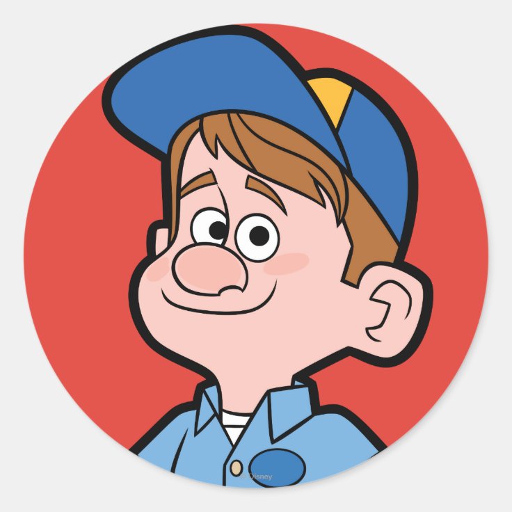 Fix-It Felix Jr. 2 Classic Round Sticker | Zazzle