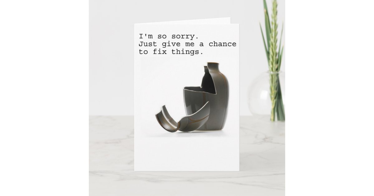 'Fix What is Broken' Greeting Card | Zazzle