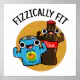 Fizzically Fit Funny Fizzy Cola Pun Poster | Zazzle