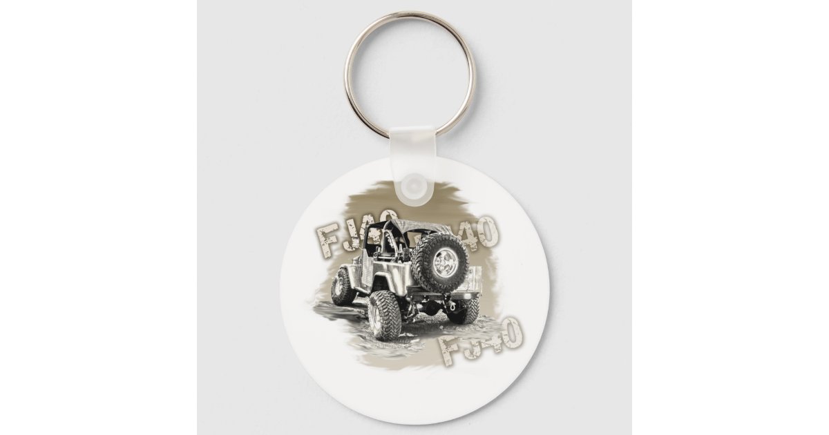 FJ40 KEYCHAIN | Zazzle