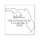 FL | State of Florida Return Address Stamp | Zazzle