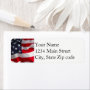 Flag address label | Zazzle