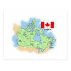 Canada Flag Postcards Canadian Souvenir Postcards | Zazzle.com