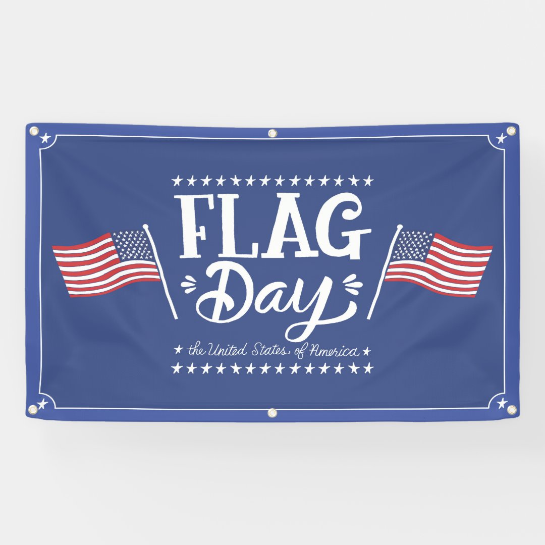 Flag Day Banner | Zazzle