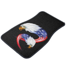 Flag Eagle Car Mat-Set Car Floor Mat | Zazzle