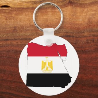 Flag/Map of Egypt Keychain | Zazzle