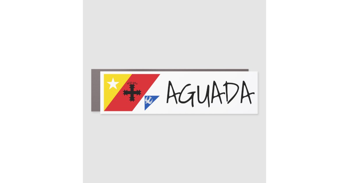Flag of Aguada, Puerto Rico Car Magnet | Zazzle