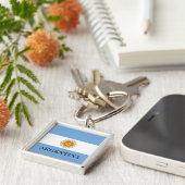 Flag of Argentina Bandera De Argentina Keychain | Zazzle