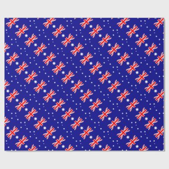 Flag of Australia - Australian Flag Wrapping Paper | Zazzle