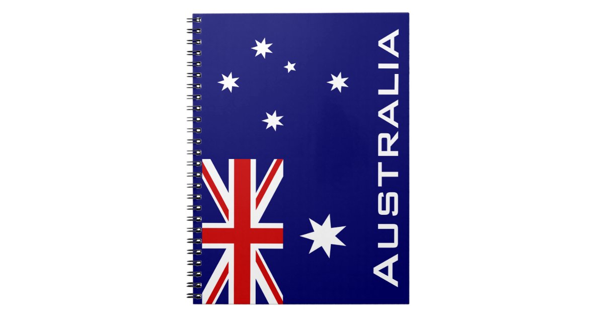 Flag of Australia Notebook | Zazzle