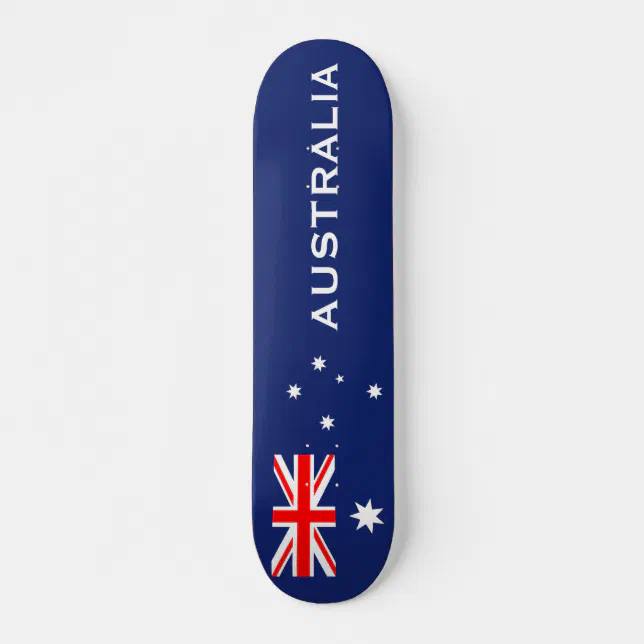 Flag of Australia Skateboard Deck | Zazzle