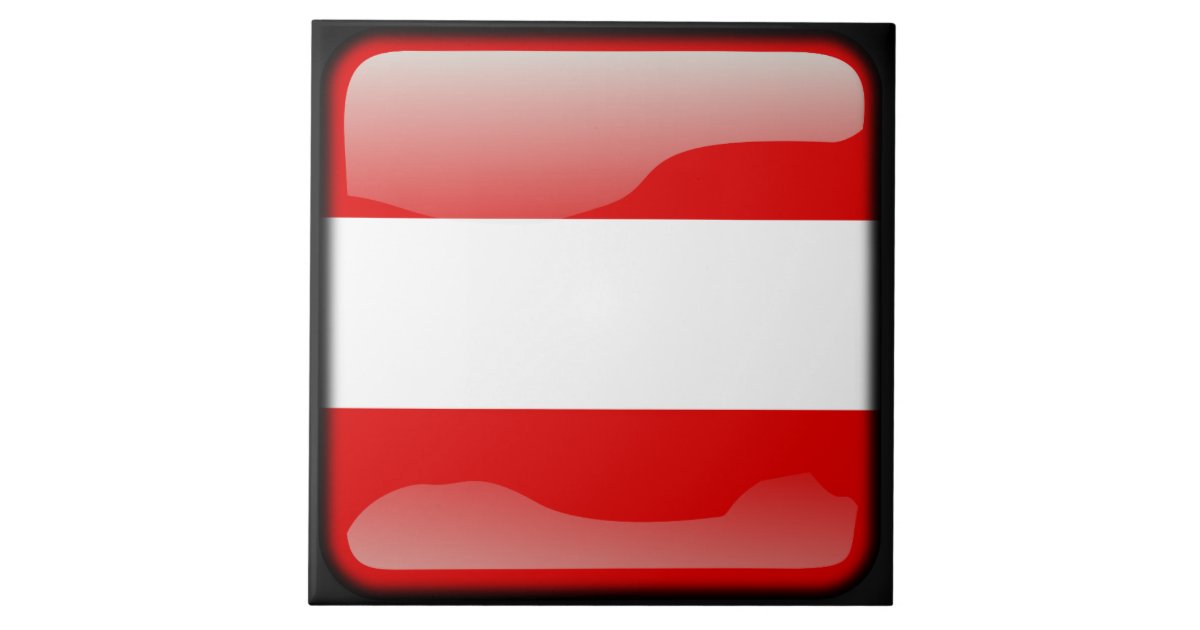 Flag of Austria Tile | Zazzle
