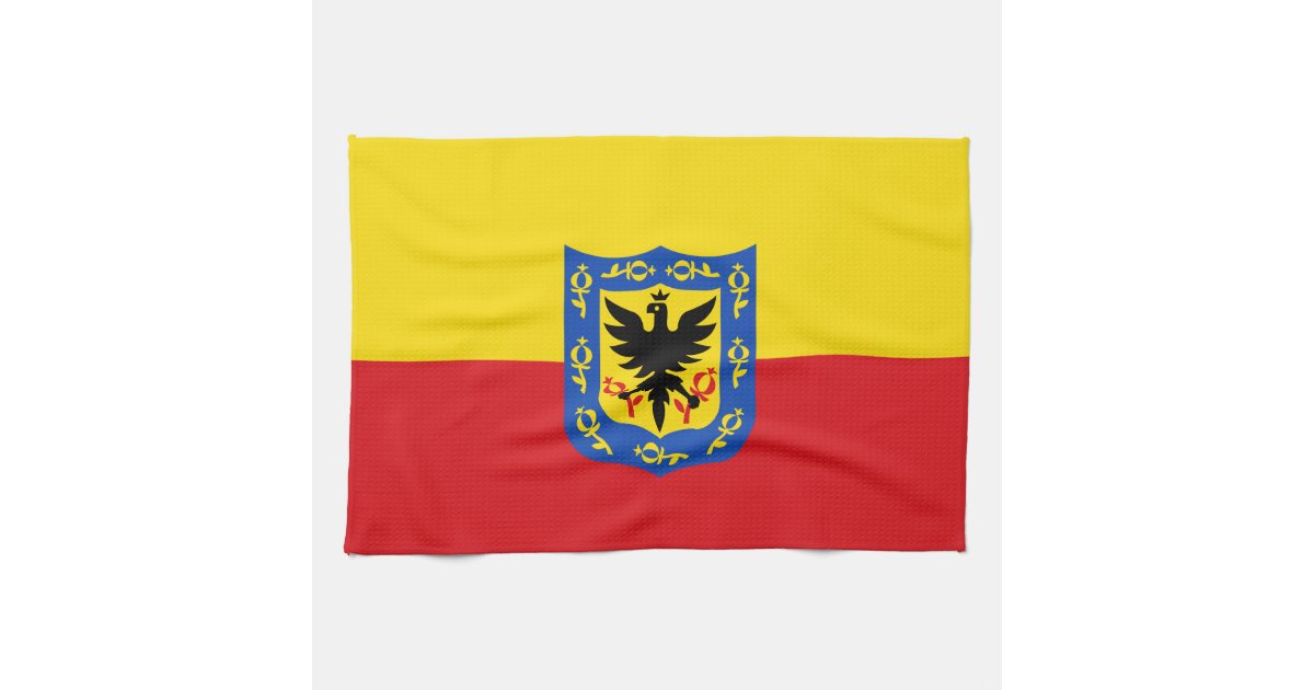 Flag of Bogota, Colombia Towel | Zazzle
