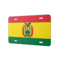 Flag of Bolivia License Plate | Zazzle