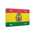 Flag of Bolivia License Plate | Zazzle