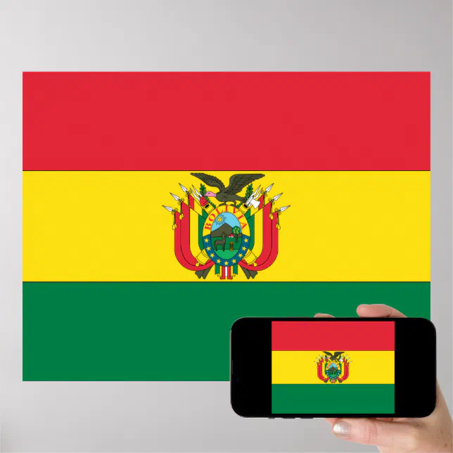 Flag of Bolivia Poster | Zazzle