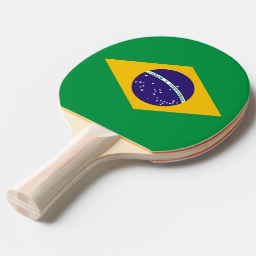 Flag of Brazil Bandeira do Brasil Ping-Pong Paddle | Zazzle